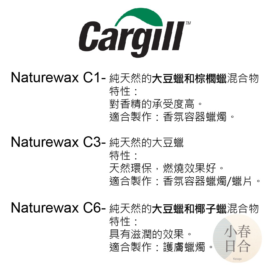 美國C-3環保大豆蠟。Naturewax C3。容器蠟燭。C3大豆蠟。500克。冬季。【小春日合x材料坊】 – 小春日合